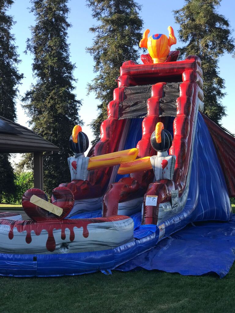 Queen Water Slide - Destin Bounce House LLC & Inflatables Rentals