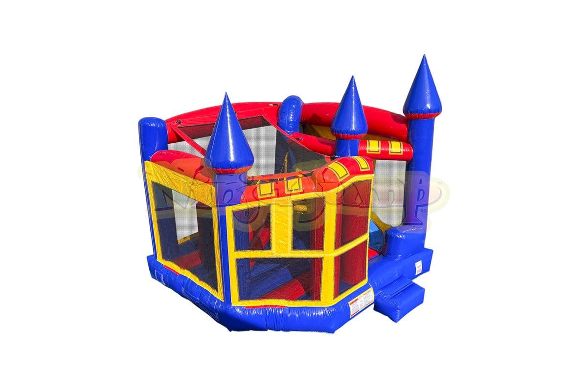 Castle Frame Combo Blue 5 in 1 - Destin Bounce House LLC & Inflatables ...